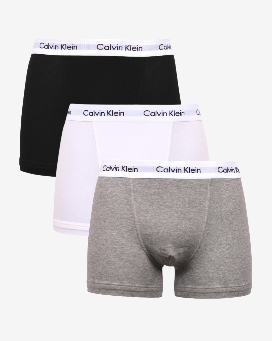 Calvin Klein Underbukser trunks 3-pak - Sort / Hvid / Grå ⇒ Modish