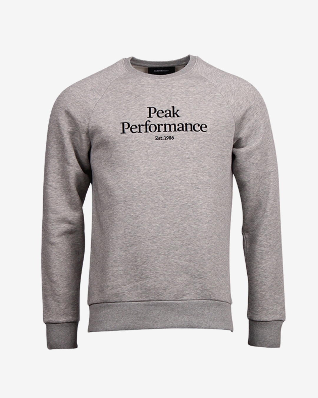 Peak Performance Original stor logo sweatshirt - Grå ⇒ Modish
